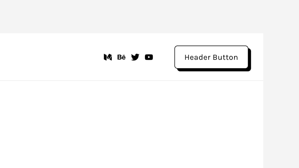 Solid Shadow Button - Site Header — Ghost Plugins