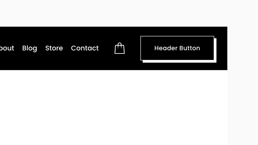 Header Button - Solid Drop Shadow Style — Ghost Plugins