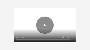 Bigger Play Button - Video Block — Ghost Plugins