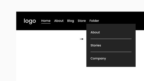 Divider Lines Bettwen Links - Navigation Dropdown — Ghost Plugins