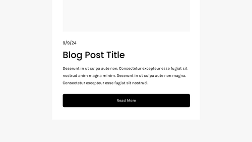 Full Width Read More Button - Blog Page — Ghost Plugins