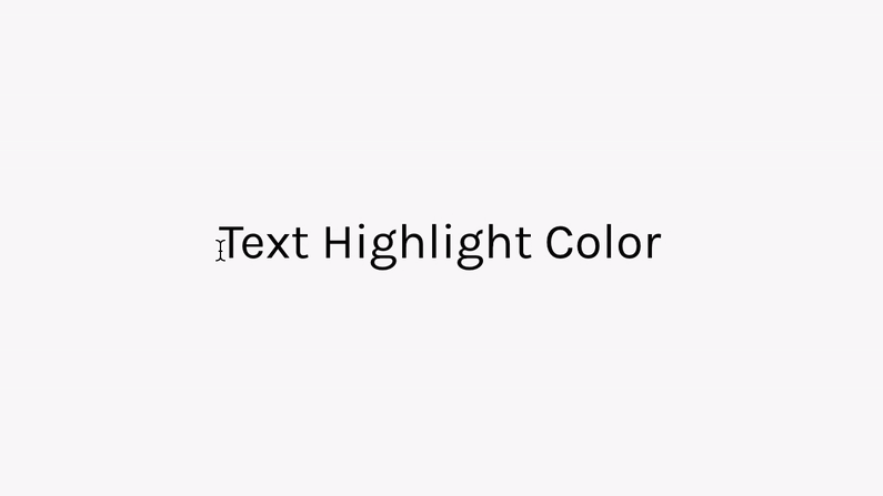 Text Highlight Color — Ghost Plugins