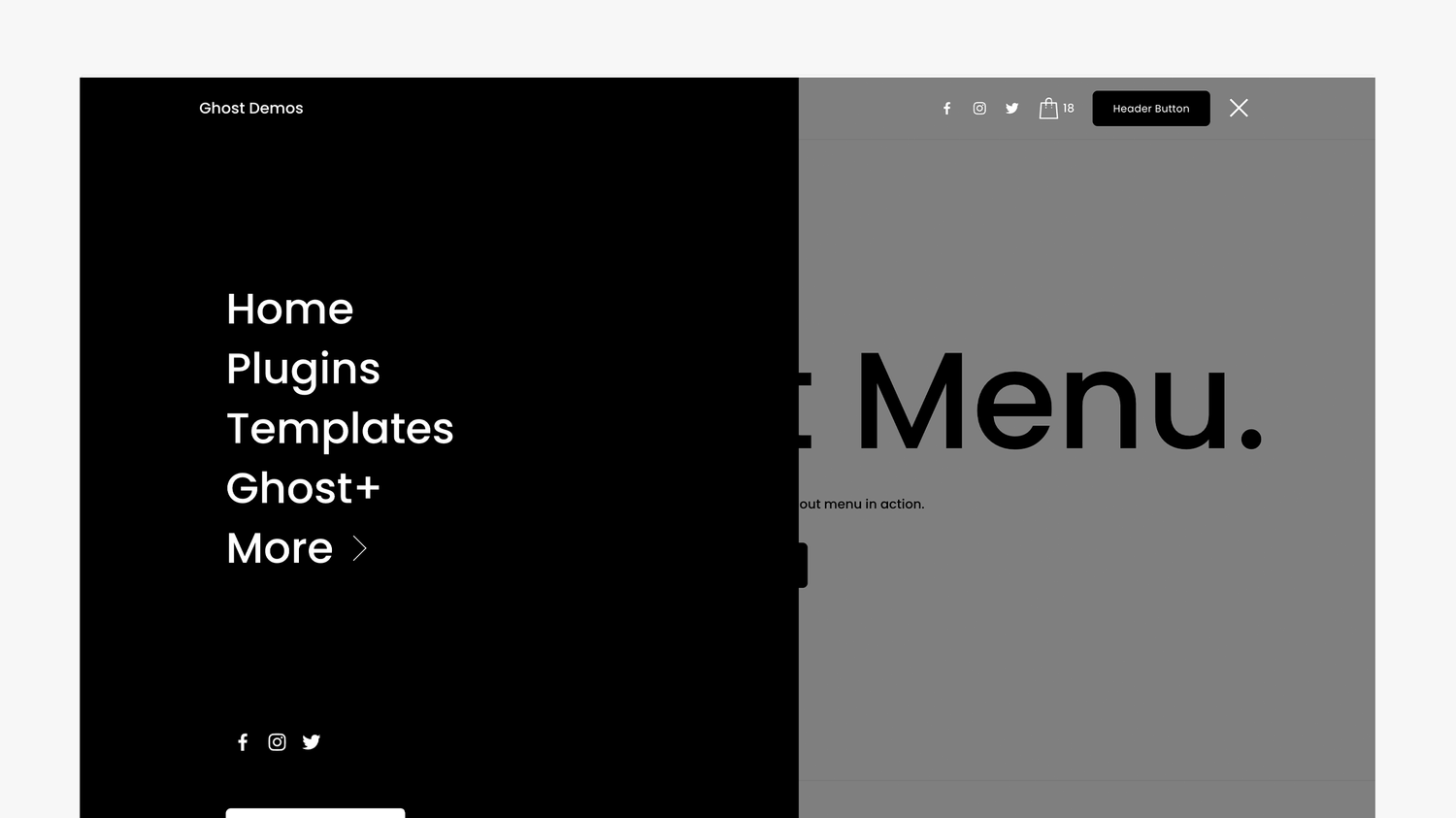 Slide Out Menu - v2.0 (Preview Guide) — Ghost Plugins