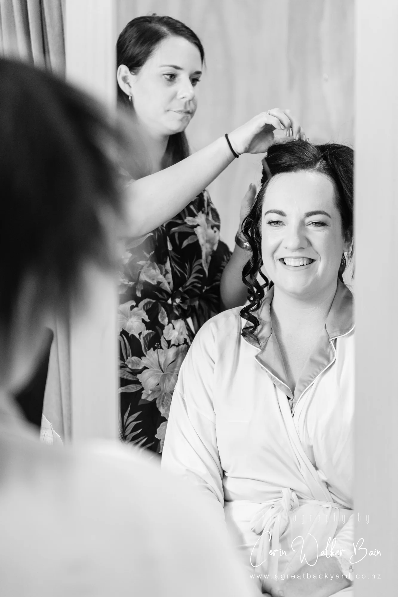 Anna and David's Tamahere Wedding by Corin Walker Bain — a great backyard