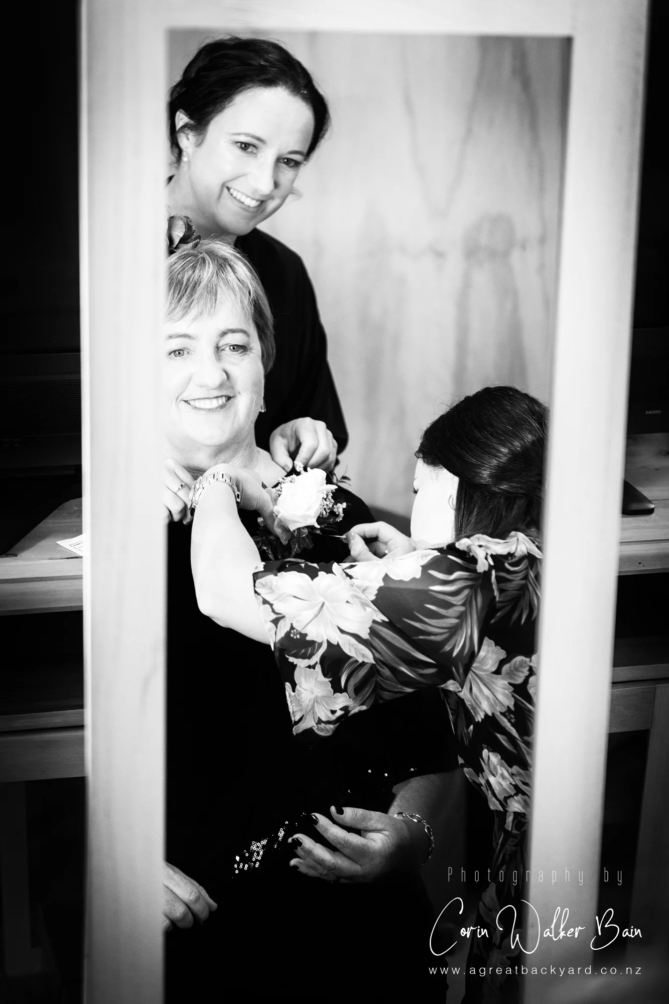 Anna and David's Tamahere Wedding by Corin Walker Bain — a great backyard