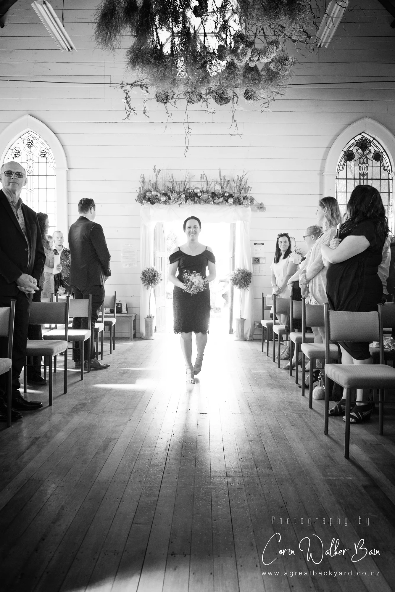 Anna and David's Tamahere Wedding by Corin Walker Bain — a great backyard