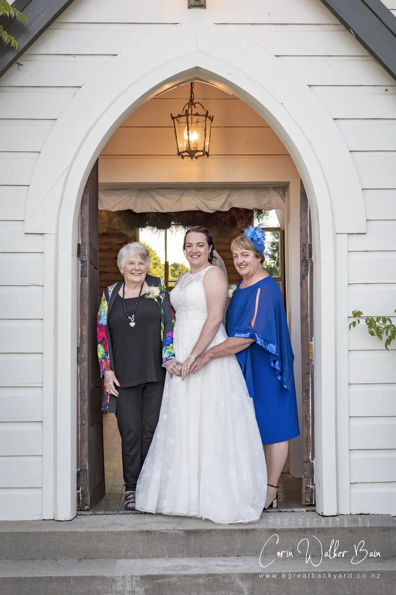 Anna and David's Tamahere Wedding by Corin Walker Bain — a great backyard
