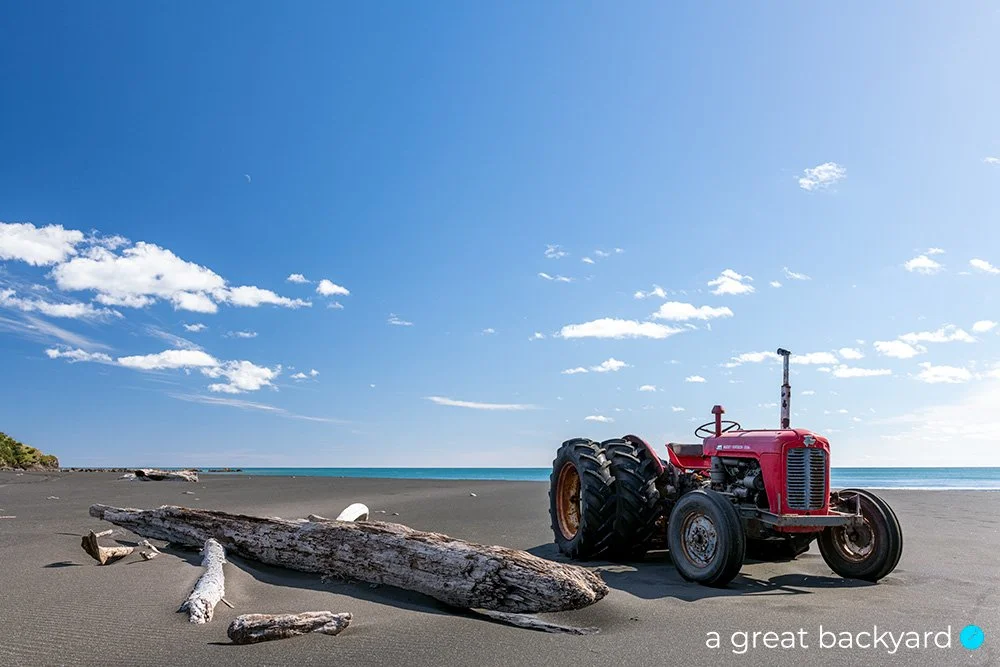 Beach Tractor by Corin Walker Bain | a great backyard print ...