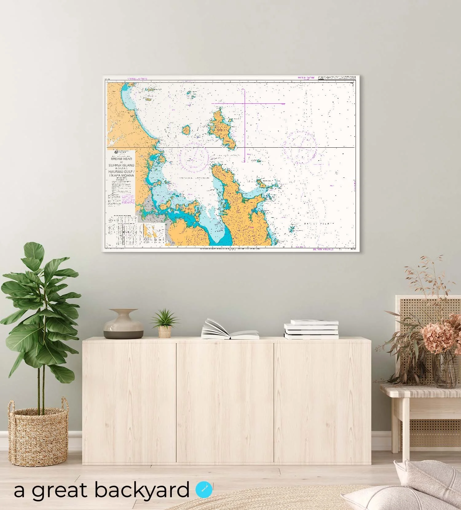 Vintage Coromandel maps | Hand-crafted Acrylic & ACM prints made here ...