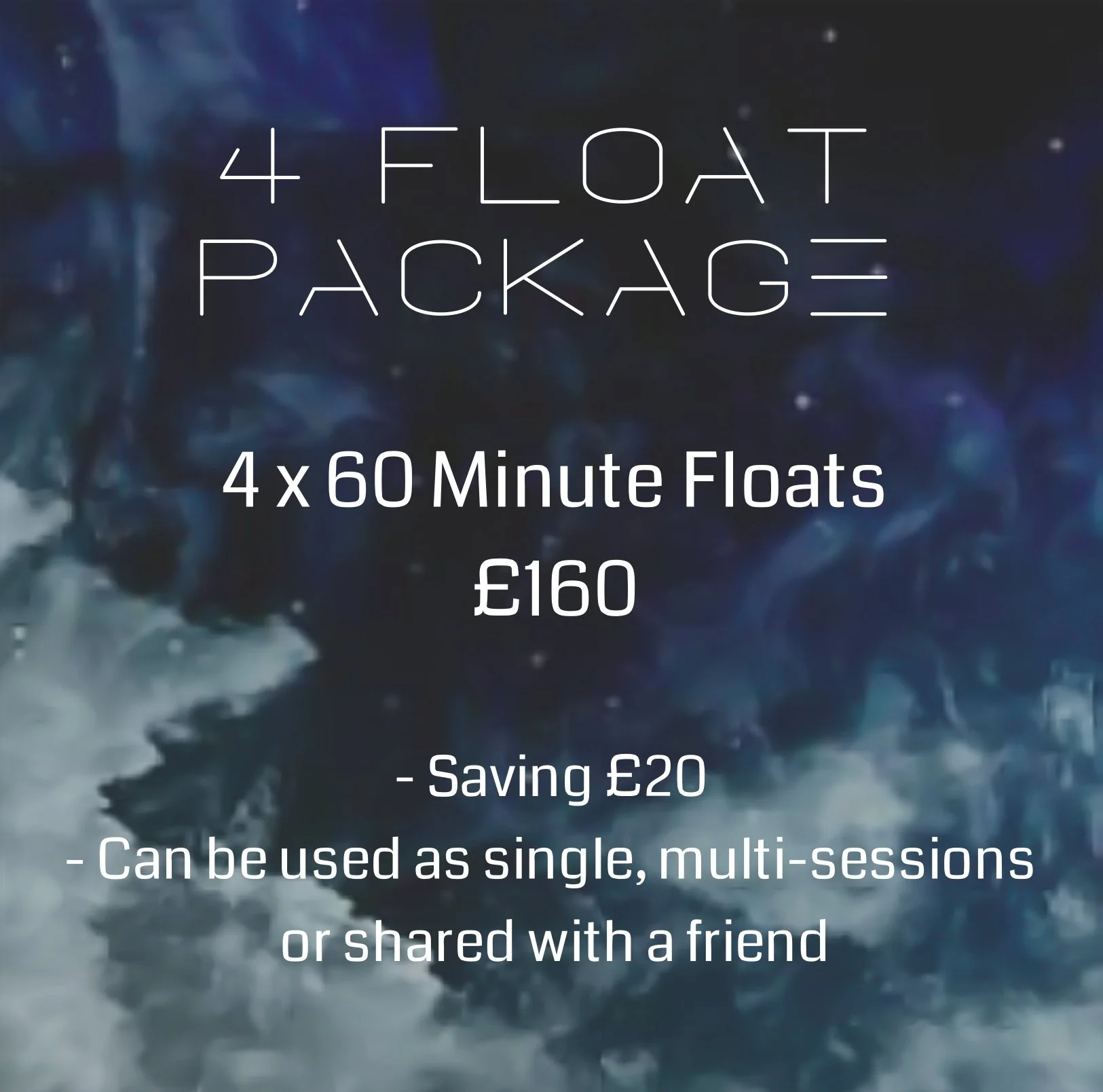 Pricing & Packages — LIMITLESS FLOAT