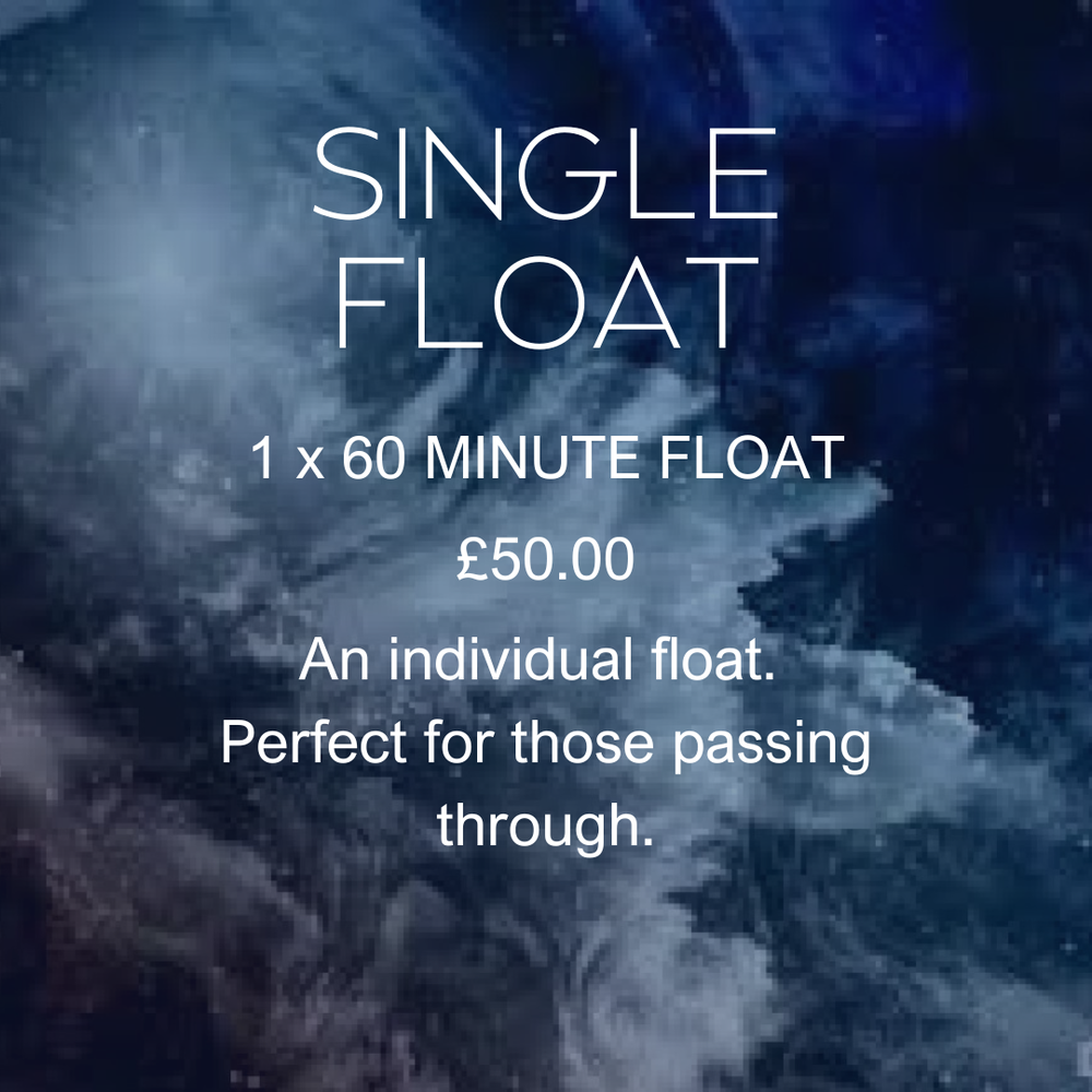 Pricing & Packages — LIMITLESS FLOAT
