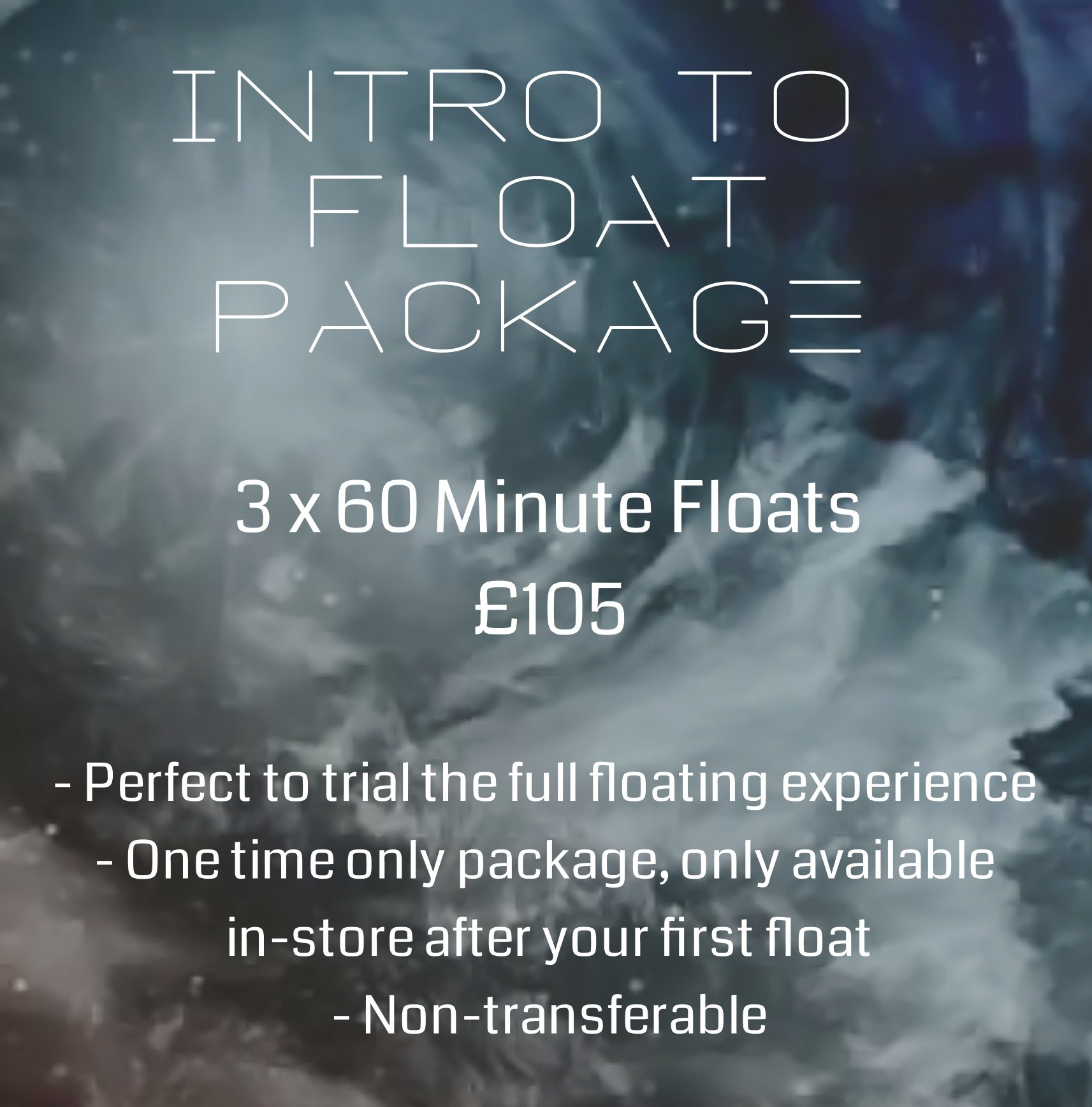 Pricing & Packages — LIMITLESS FLOAT