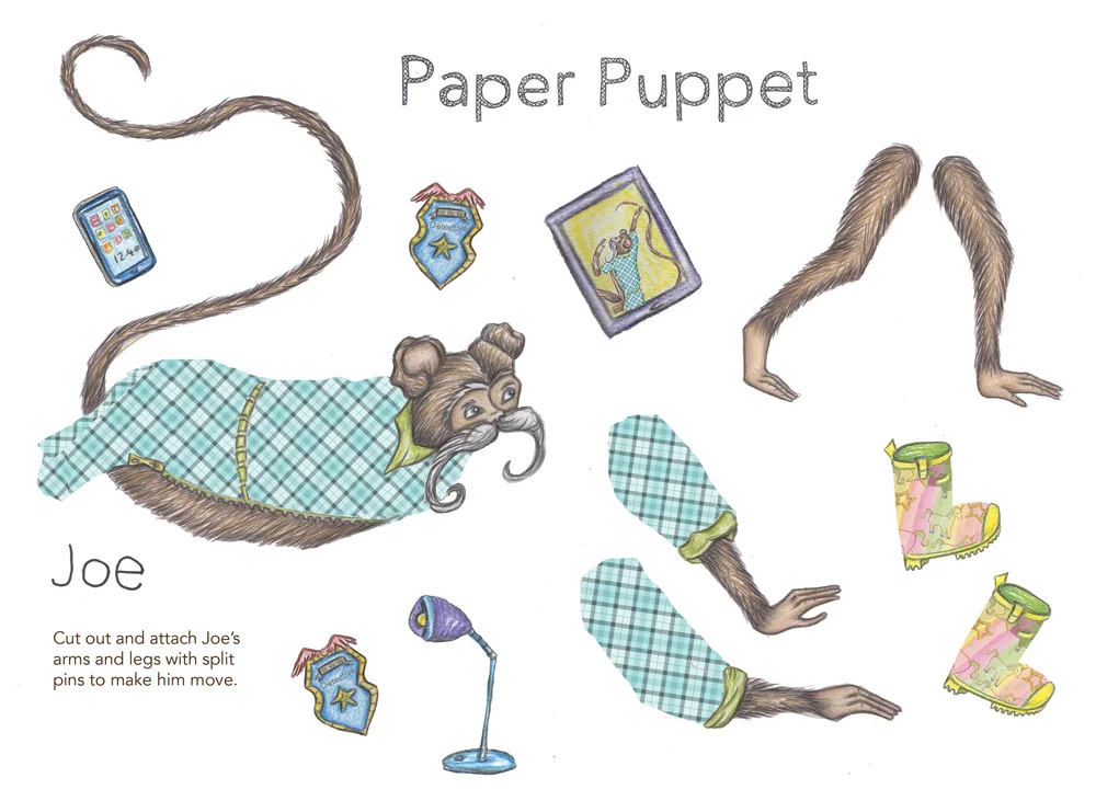 How we design and make our character paper puppets — Corcutt Collective