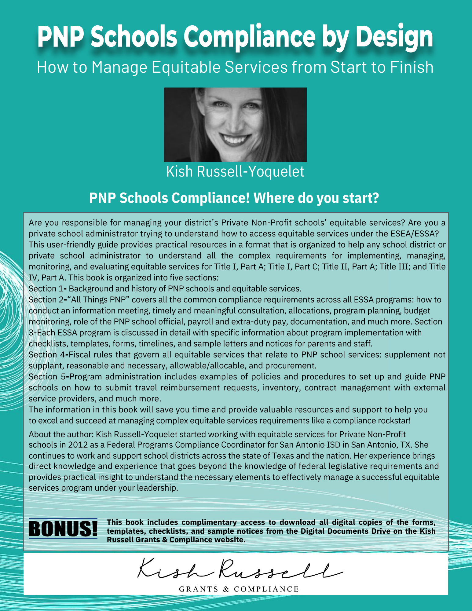 Compliance by Design books/resources — Kish Russell