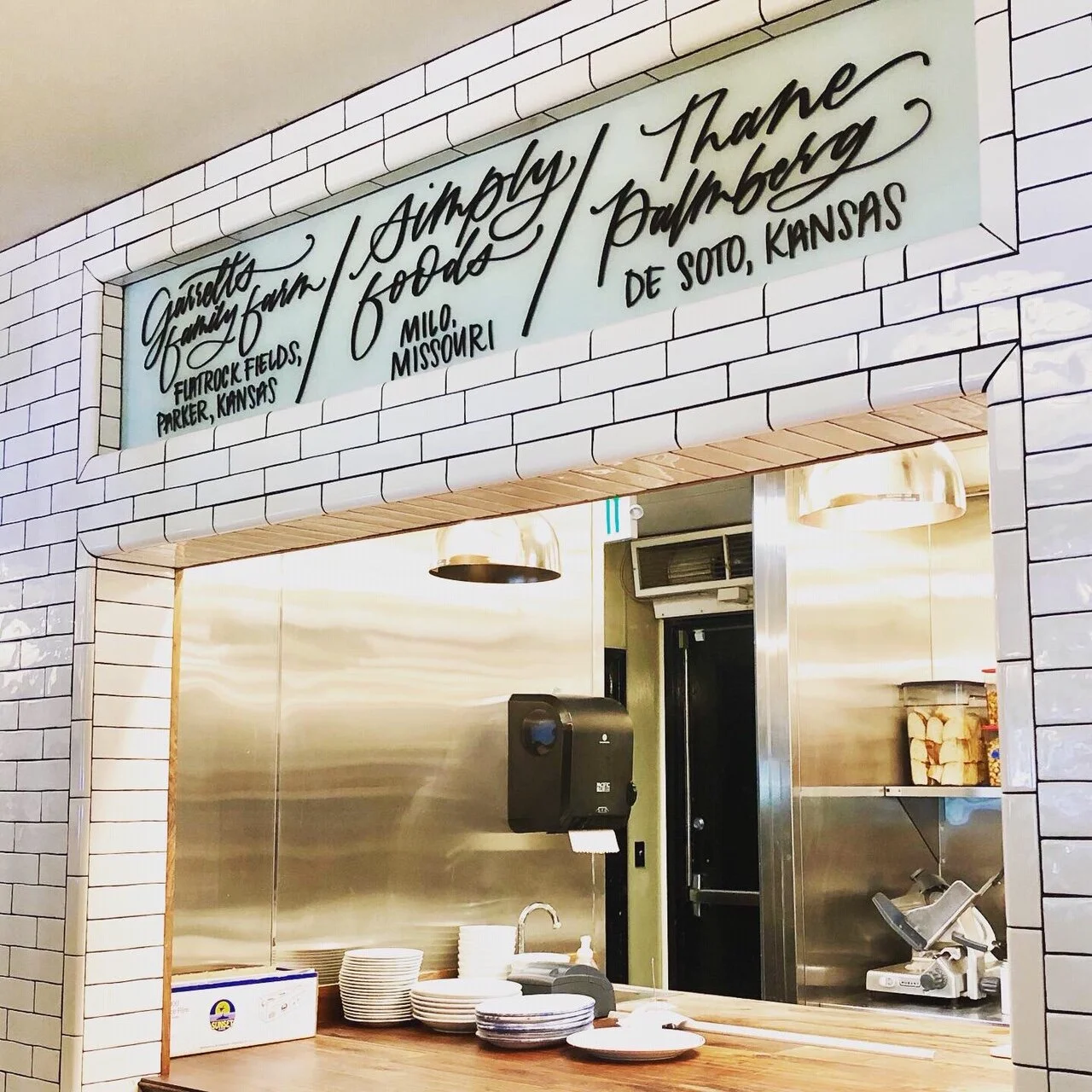 Hand Painted Signage — Spur & Serif