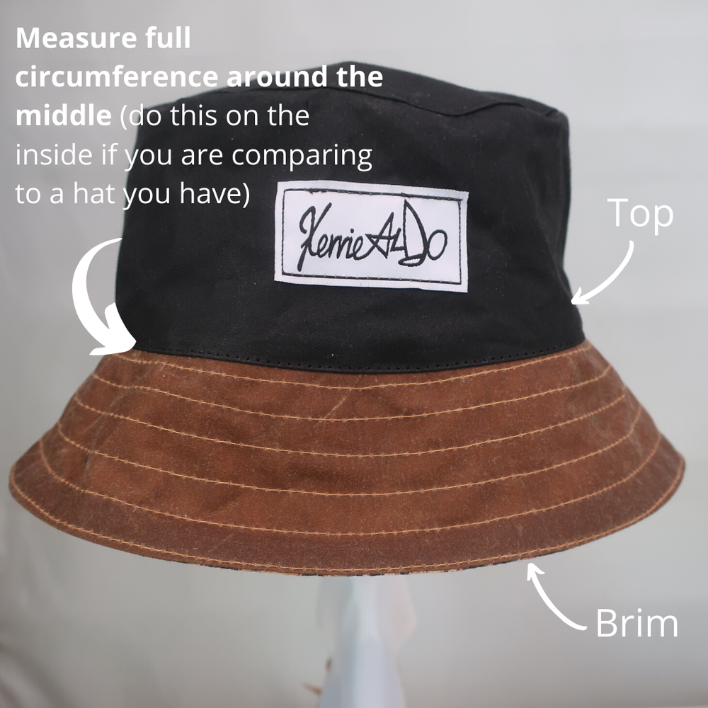 How to measure your head for a bucket hat — KerrieALDO