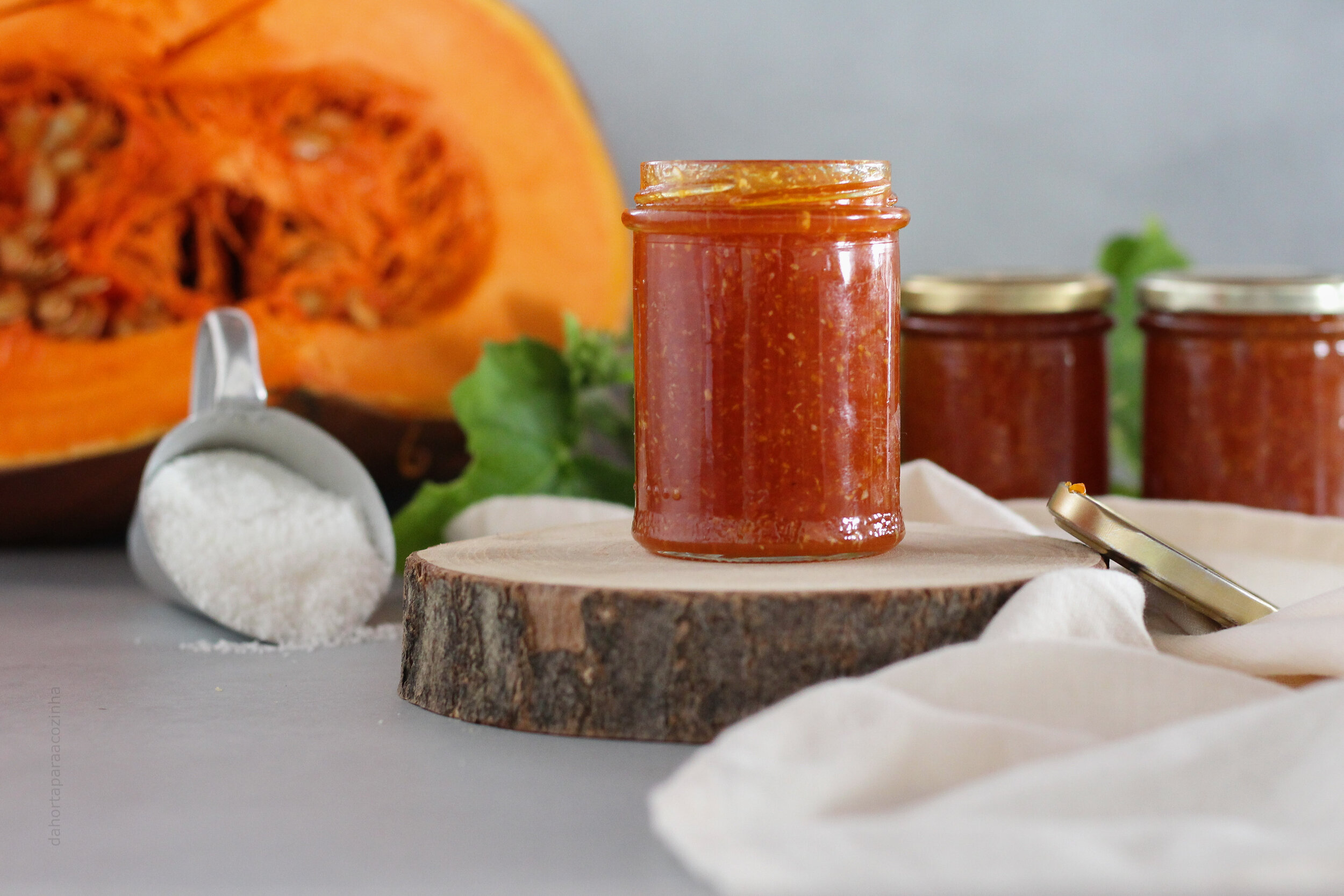 Compota de Abóbora com Coco — Da Horta Para A Cozinha