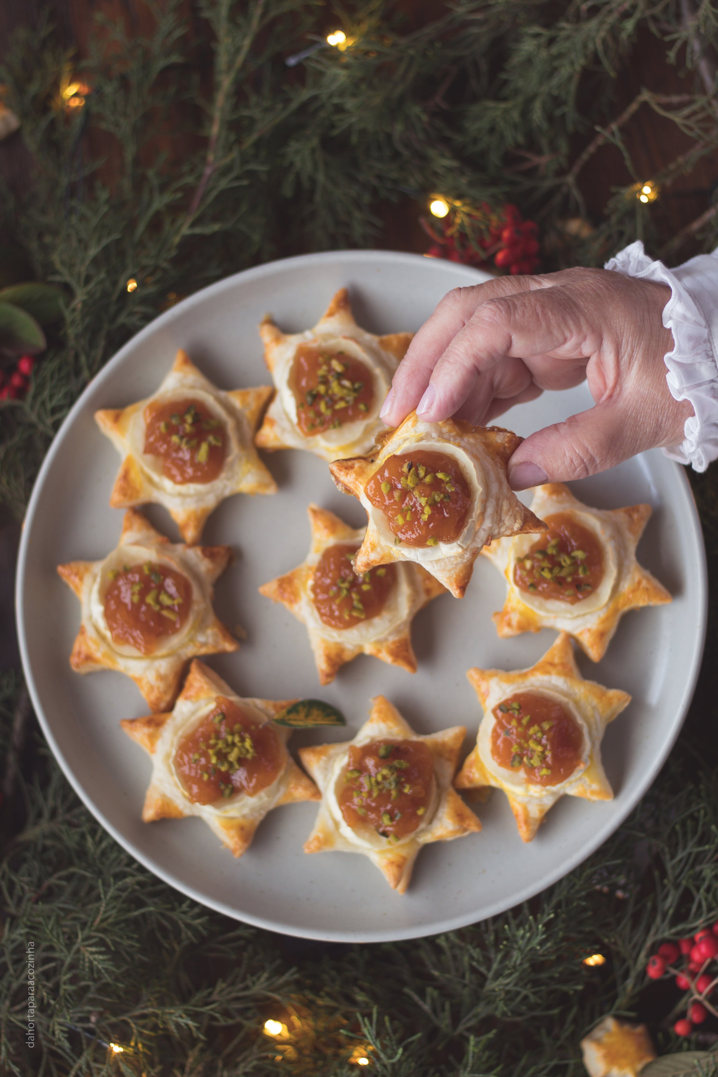 Entrada Simples de Natal — Da Horta Para A Cozinha