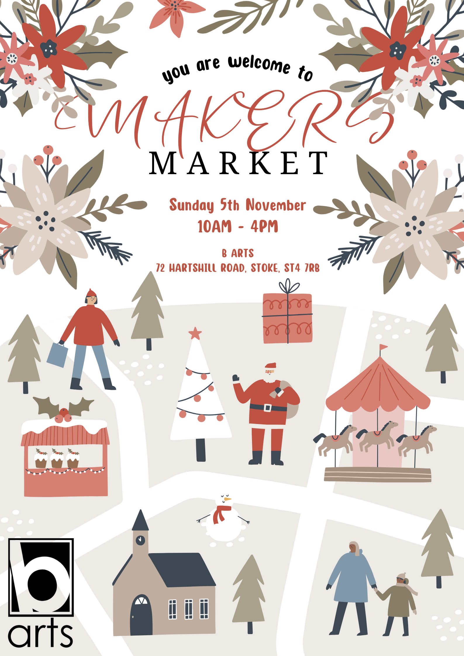 Christmas Makers Market in Stoke on Trent — B arts