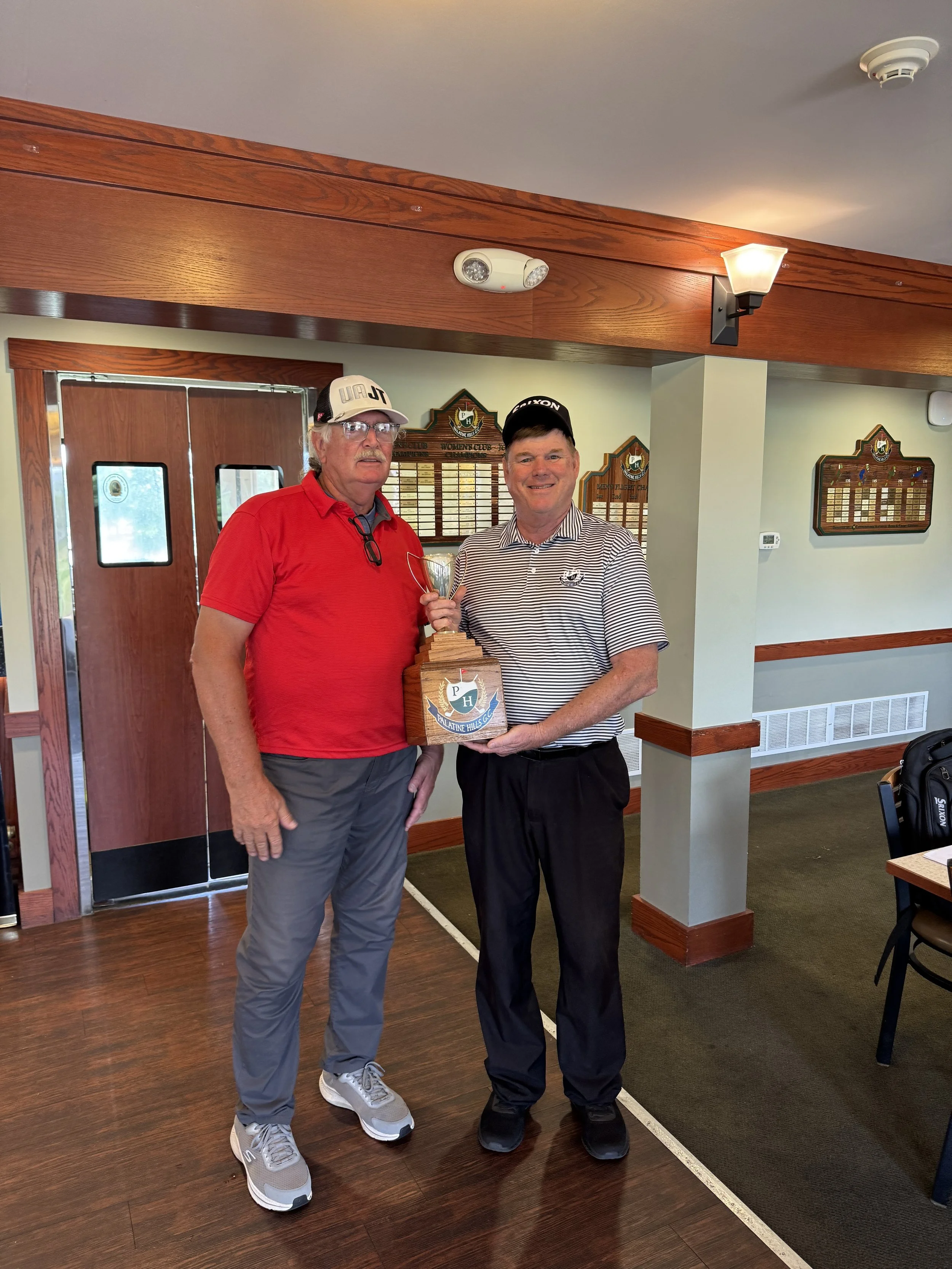 Palatine Hills Champions Eric Schorsch and John O’Neil — PHGA