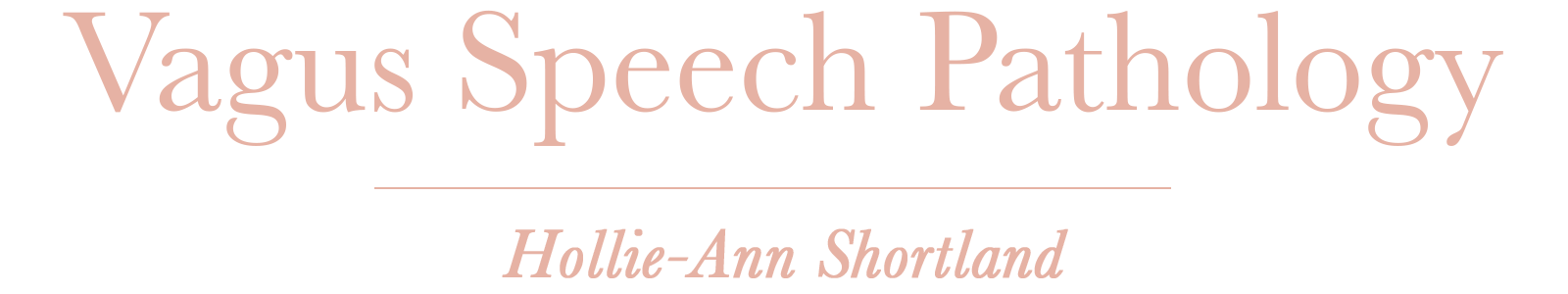 Vagus Speech Pathology