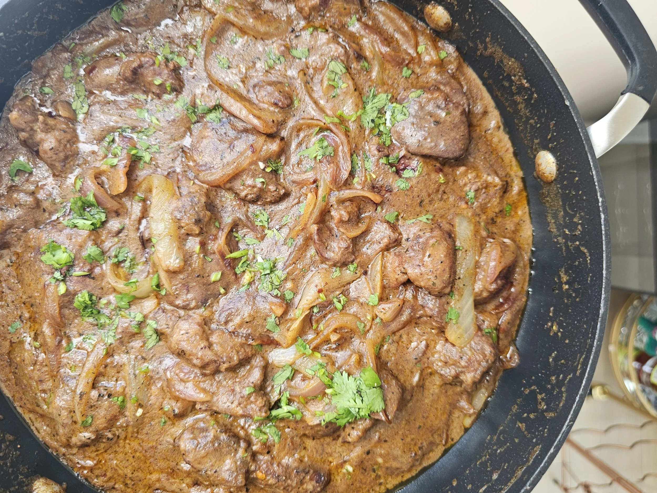 Peri-Peri Chicken Livers with Onion Gravy — Dontmissmyplate: Easy ...