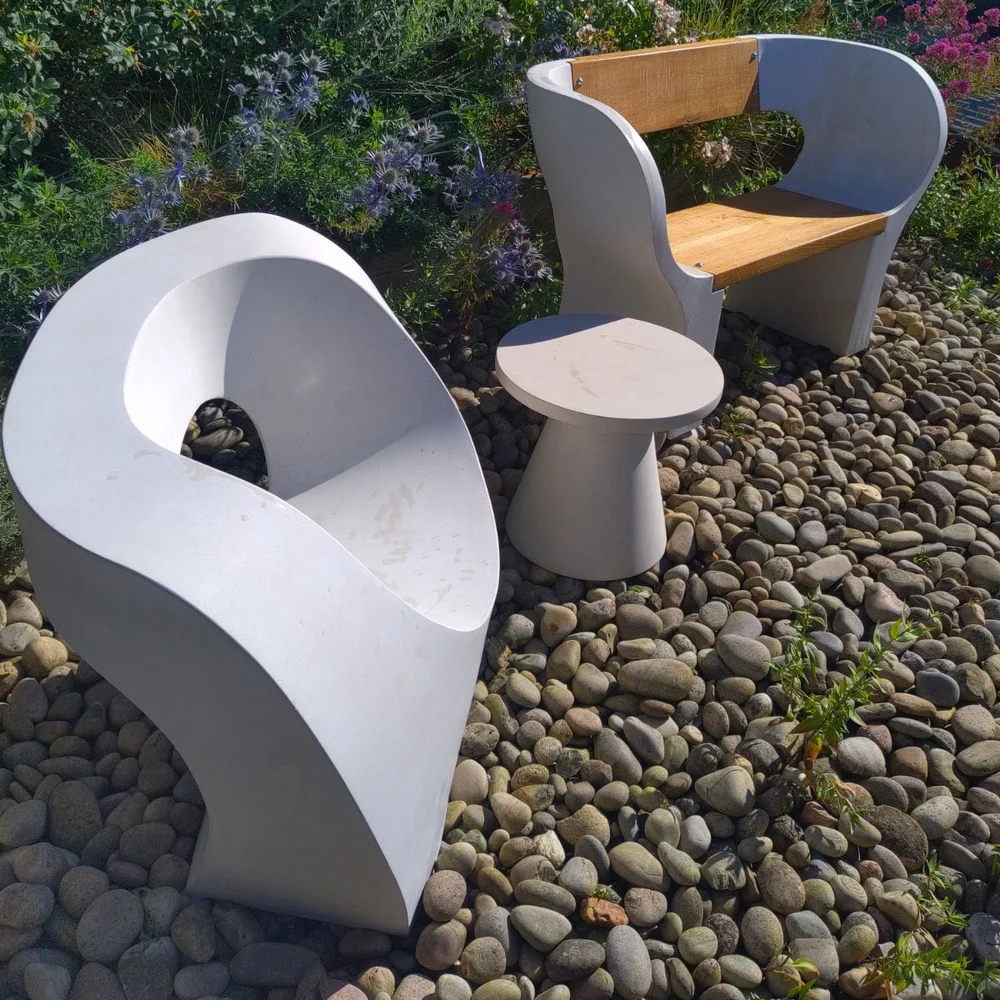 Concrete Garden Chair