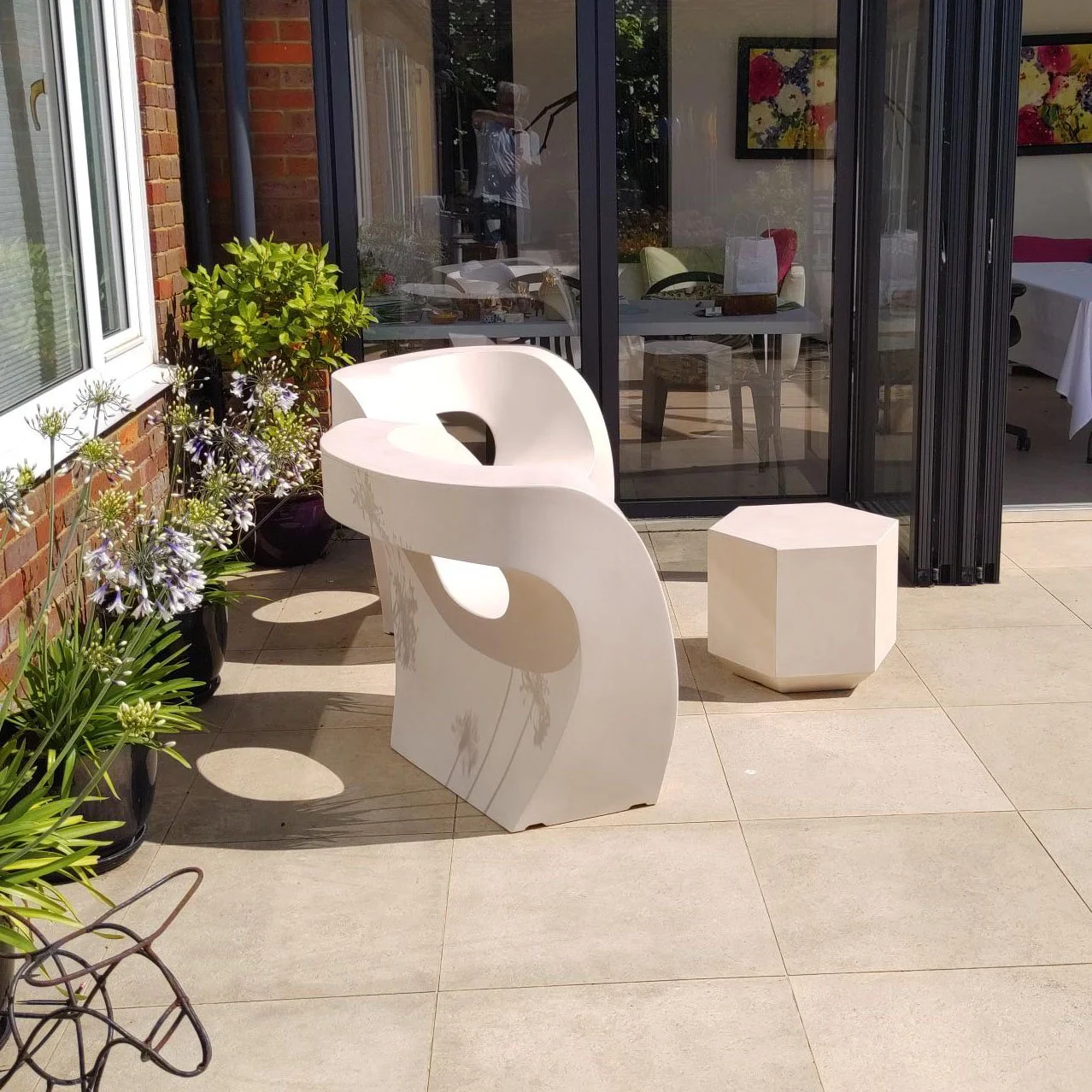 Concrete GRC outdoor furniture