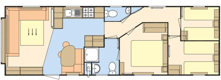 3 Bedroom Caravan Floor Plan | Psoriasisguru.com