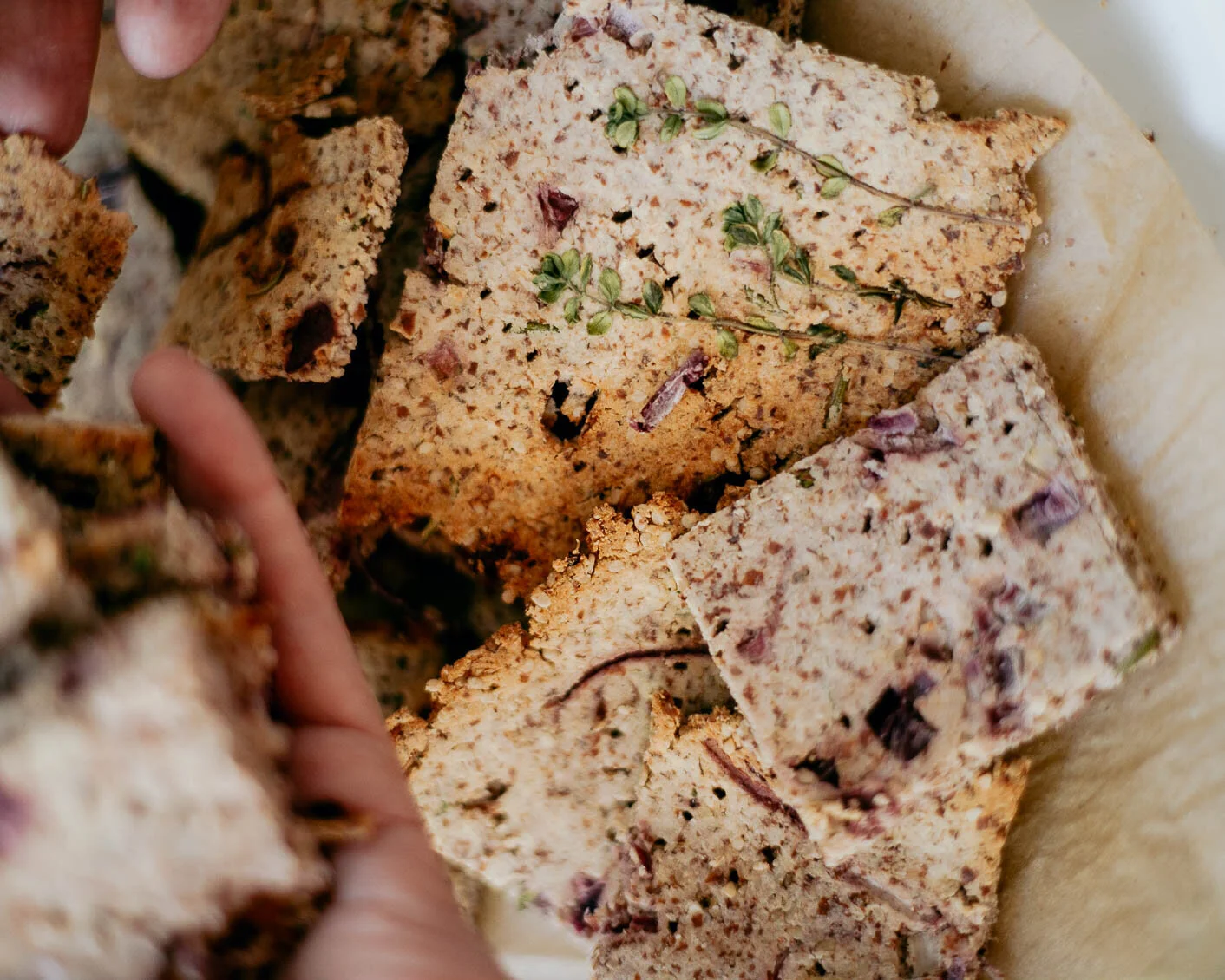 Almond Pulp Crackers — Los Angeles Cold Press