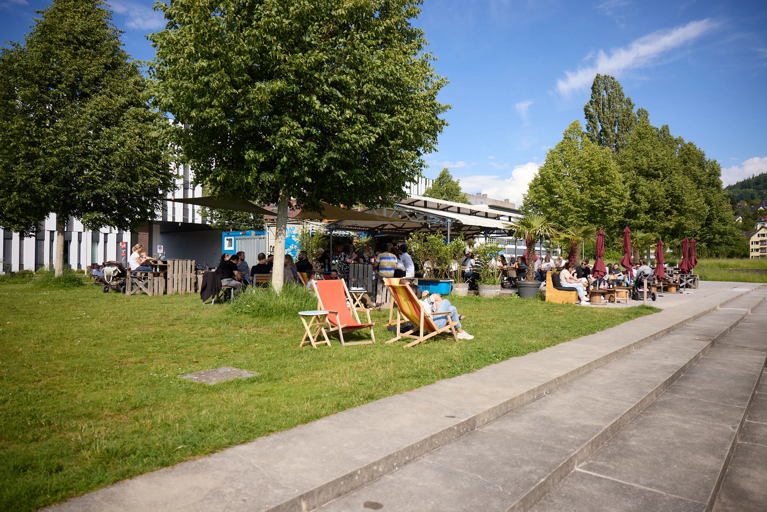 Raum und Zeit – Bar im Liebefeld Park Bern