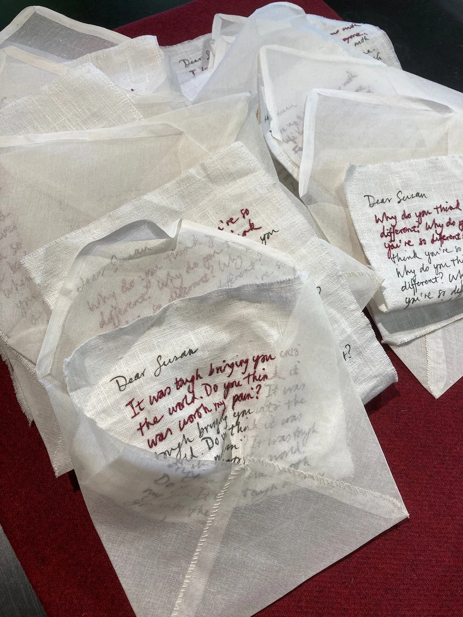 “Things my mother should never have told me” — Sue Nicholls Designs