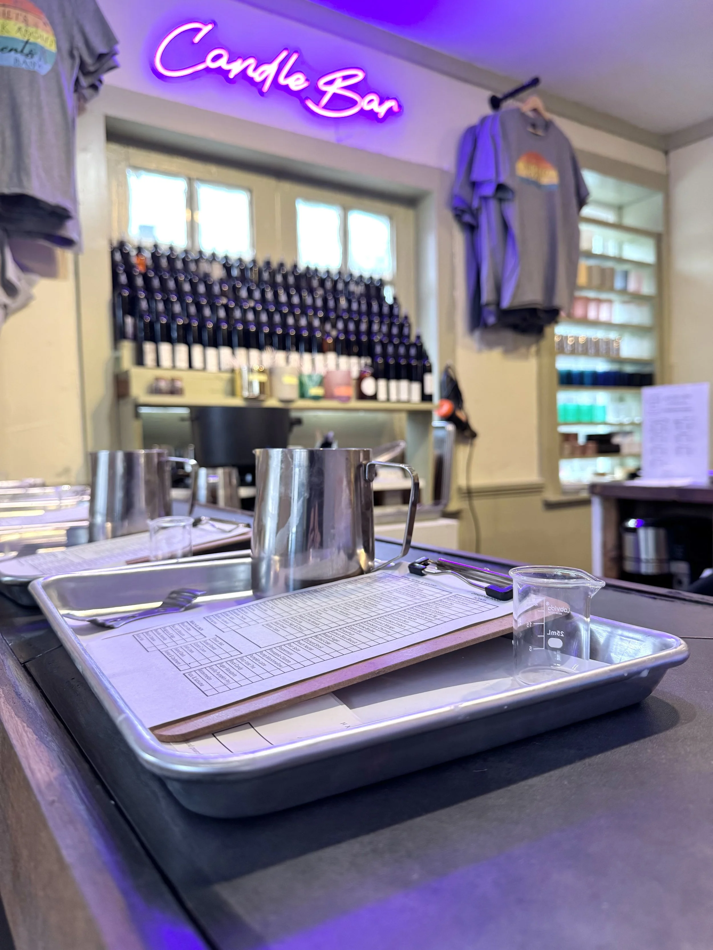 Our Candle Bar!!! — Kitchen Sink Candle Company