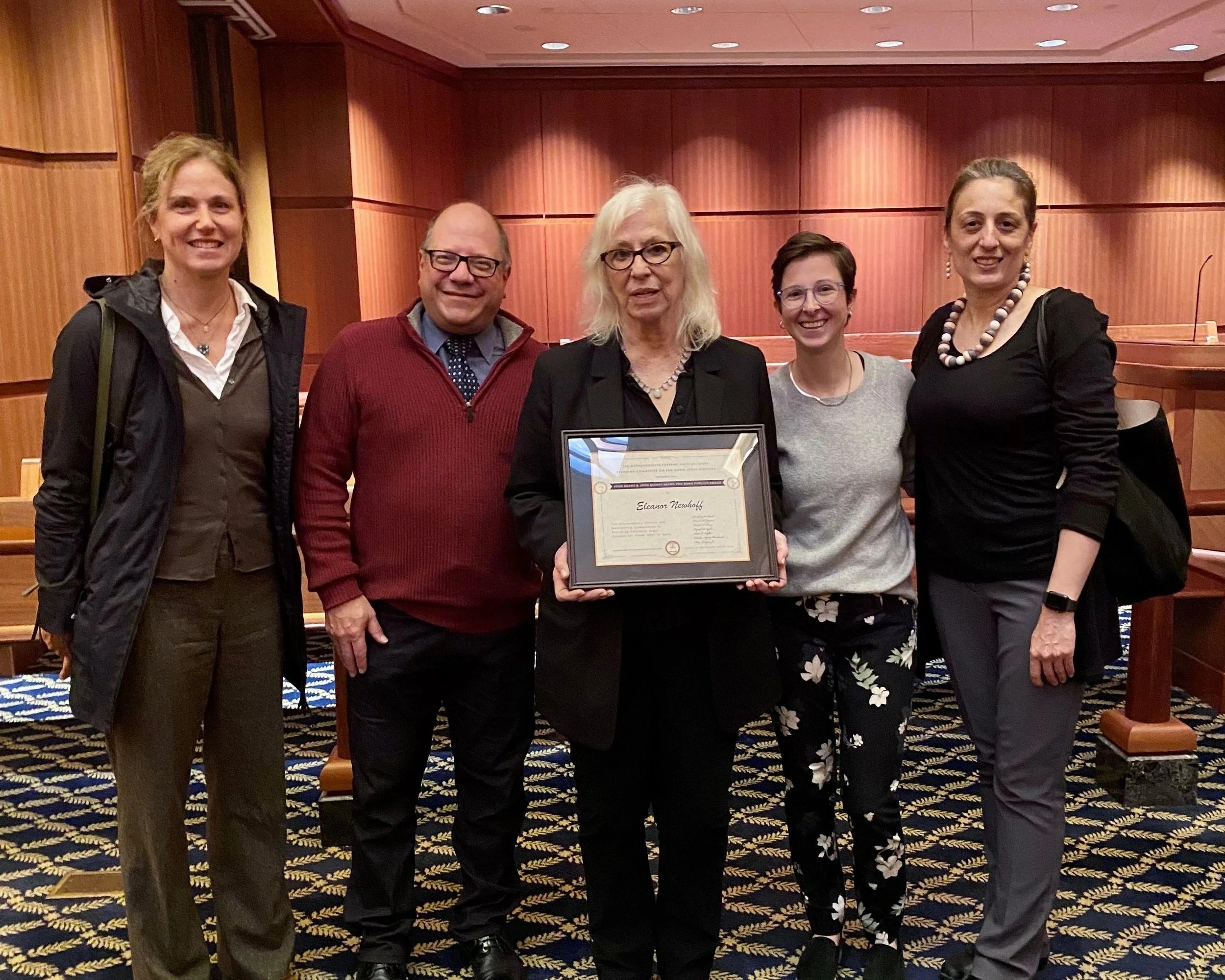 Volunteer Attorney Eleanor Newhoff Receives Prestigious Adams Pro Bono ...