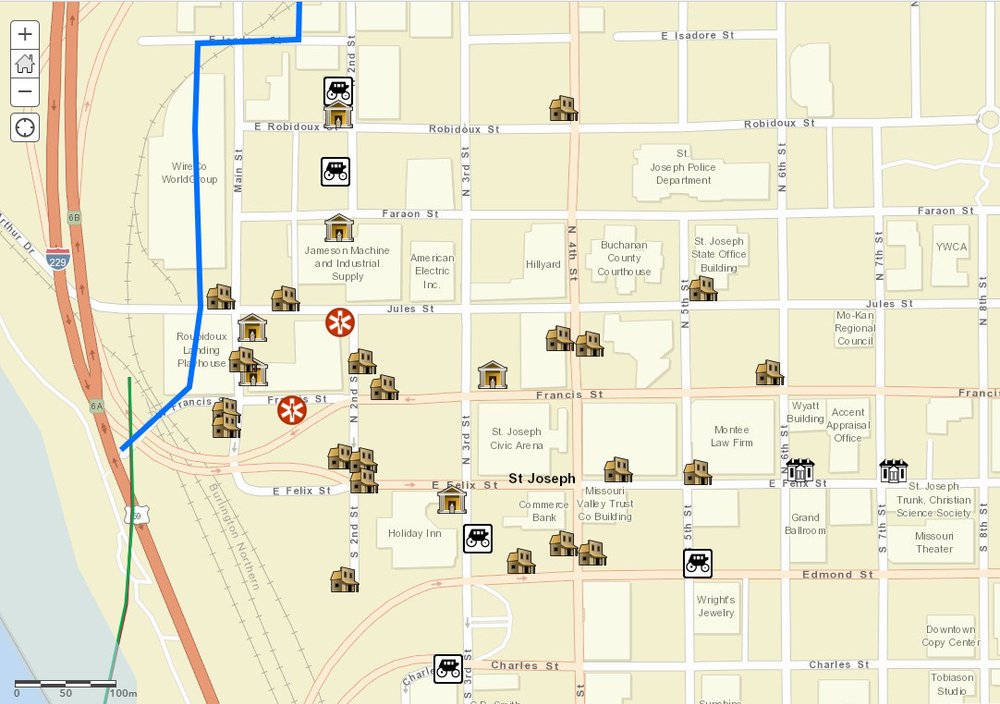 Interactive Maps — St. Joseph Gateway Chapter