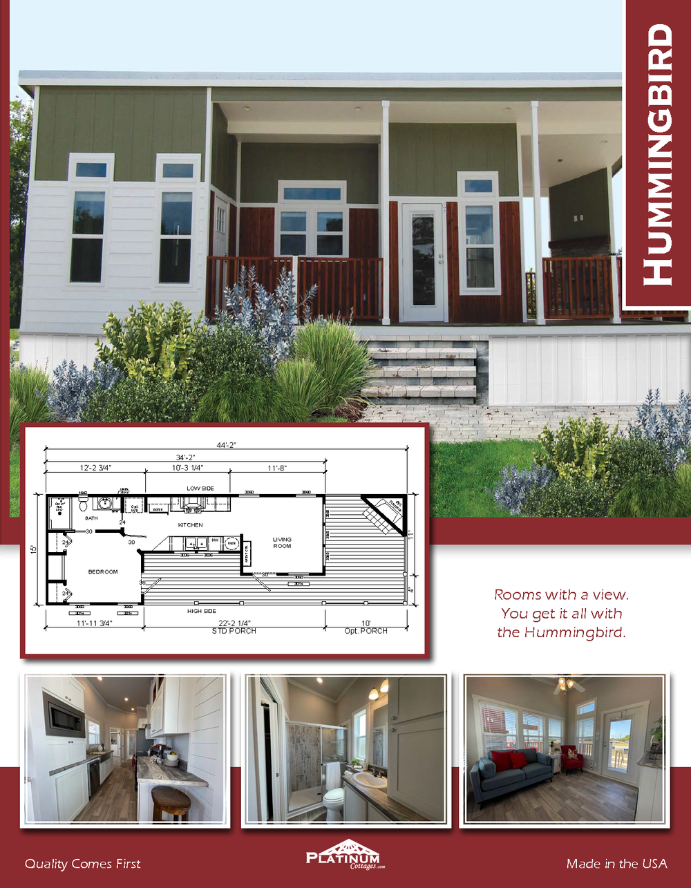 Hummingbird — Grand Lake Platinum Cottages