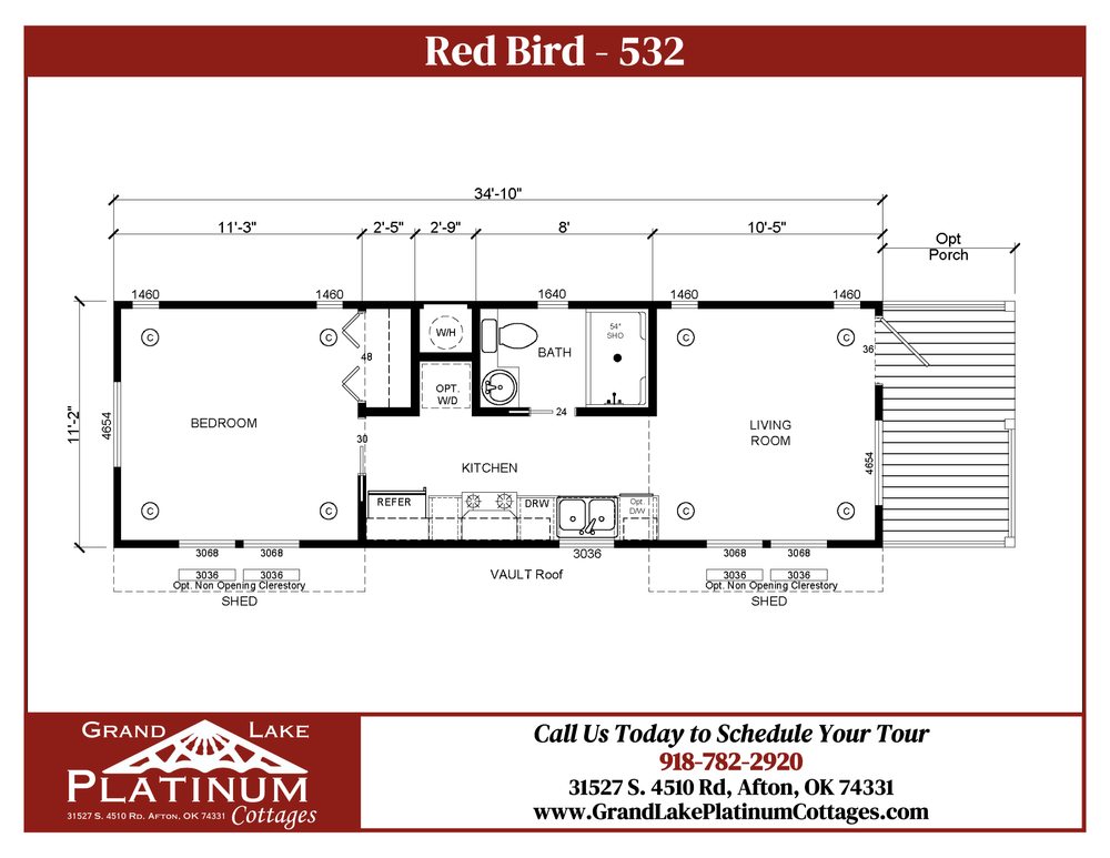 Red Bird — Grand Lake Platinum Cottages