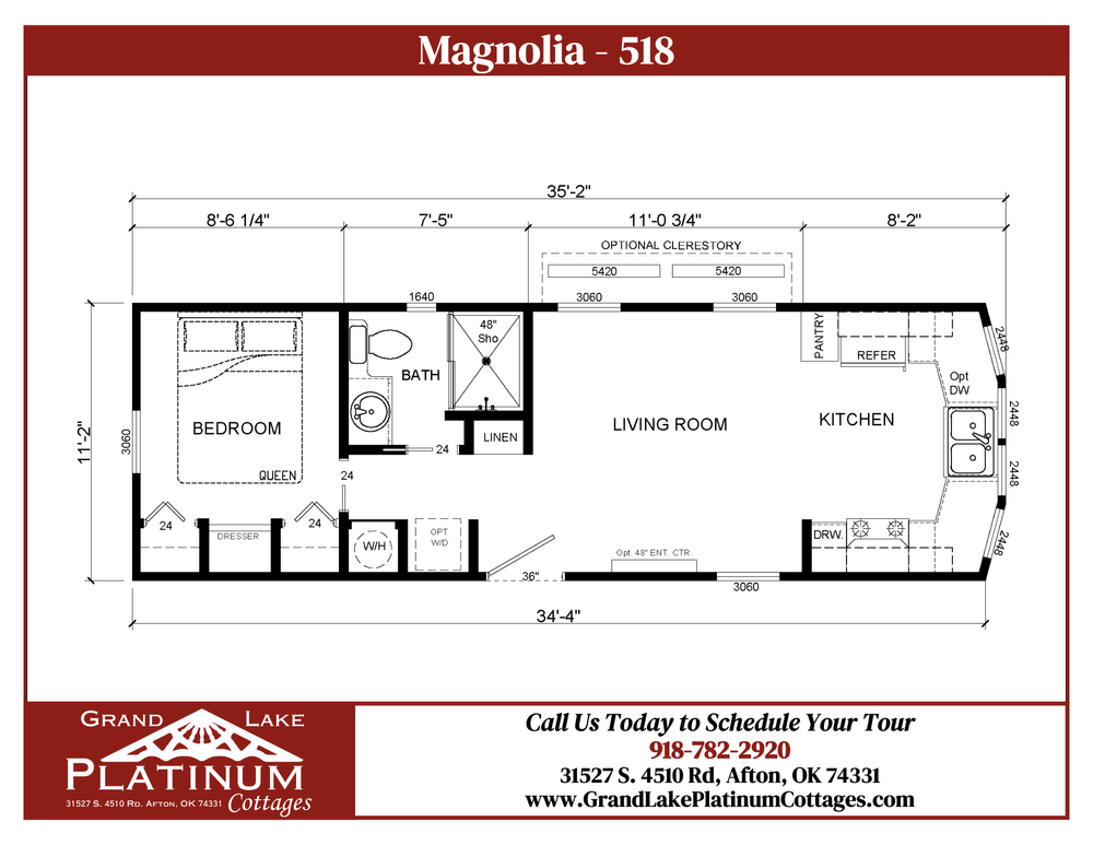 Magnolia — Grand Lake Platinum Cottages