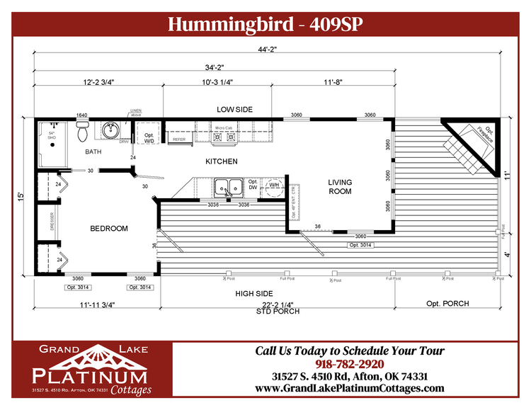 Hummingbird — Grand Lake Platinum Cottages