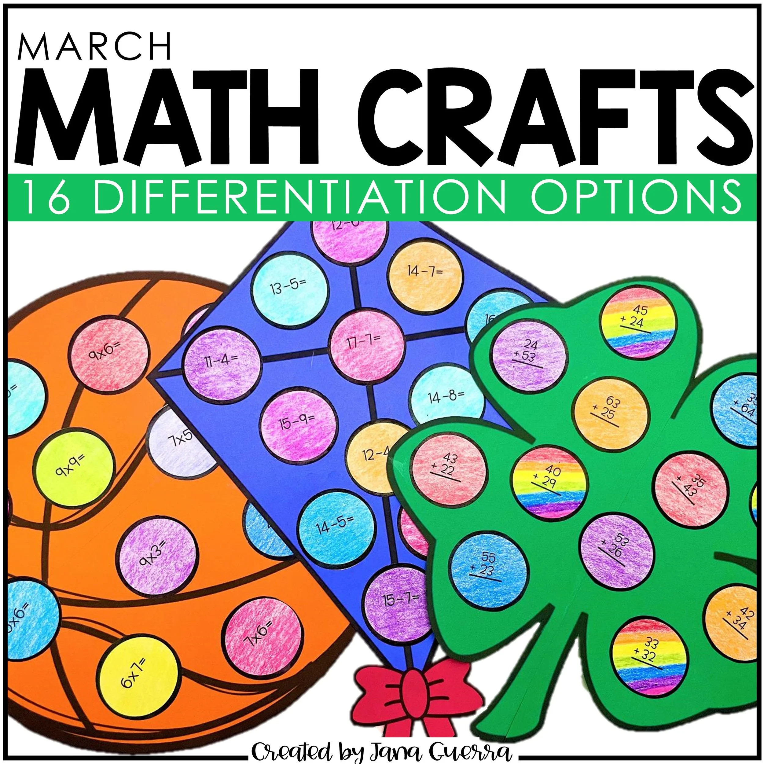 Make Learning Fun with Math Crafts — We Heart Teaching