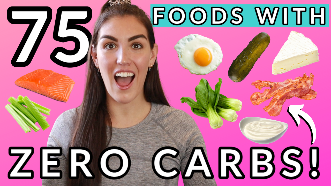 Food With ZERO CARBS Zero Carb Food List For Keto Health Coach