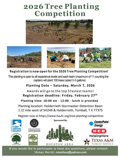Tree Planting Competition — Houston Area Urban Forestry Council