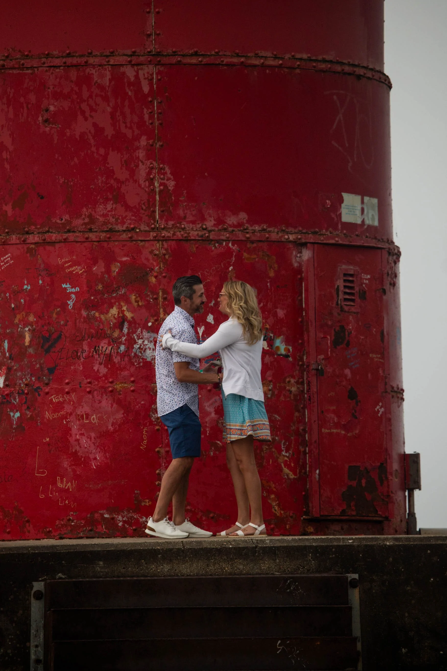 Andrew + Katie | Lake Michigan Surprise Proposal — S.Davis Photo