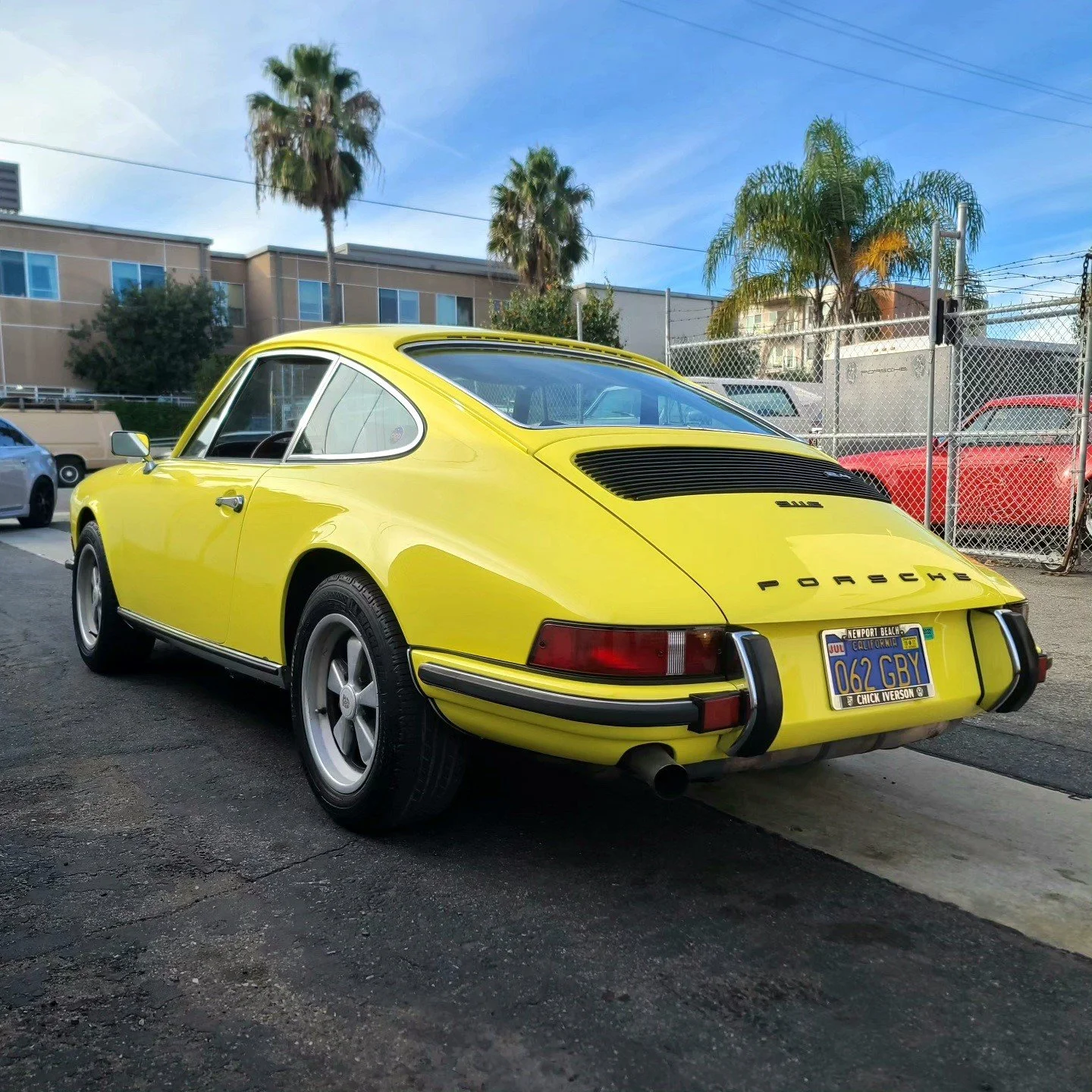 72 Yellow 911E (For Sale) — CALIFORNIA PORSCHES