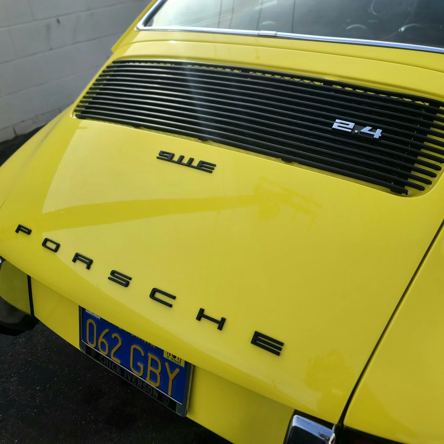72 Yellow 911E (For Sale) — CALIFORNIA PORSCHES