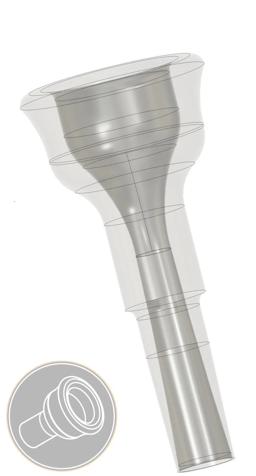 Broadway Bass Trombone Mouthpeices — Long Island Brass Co.