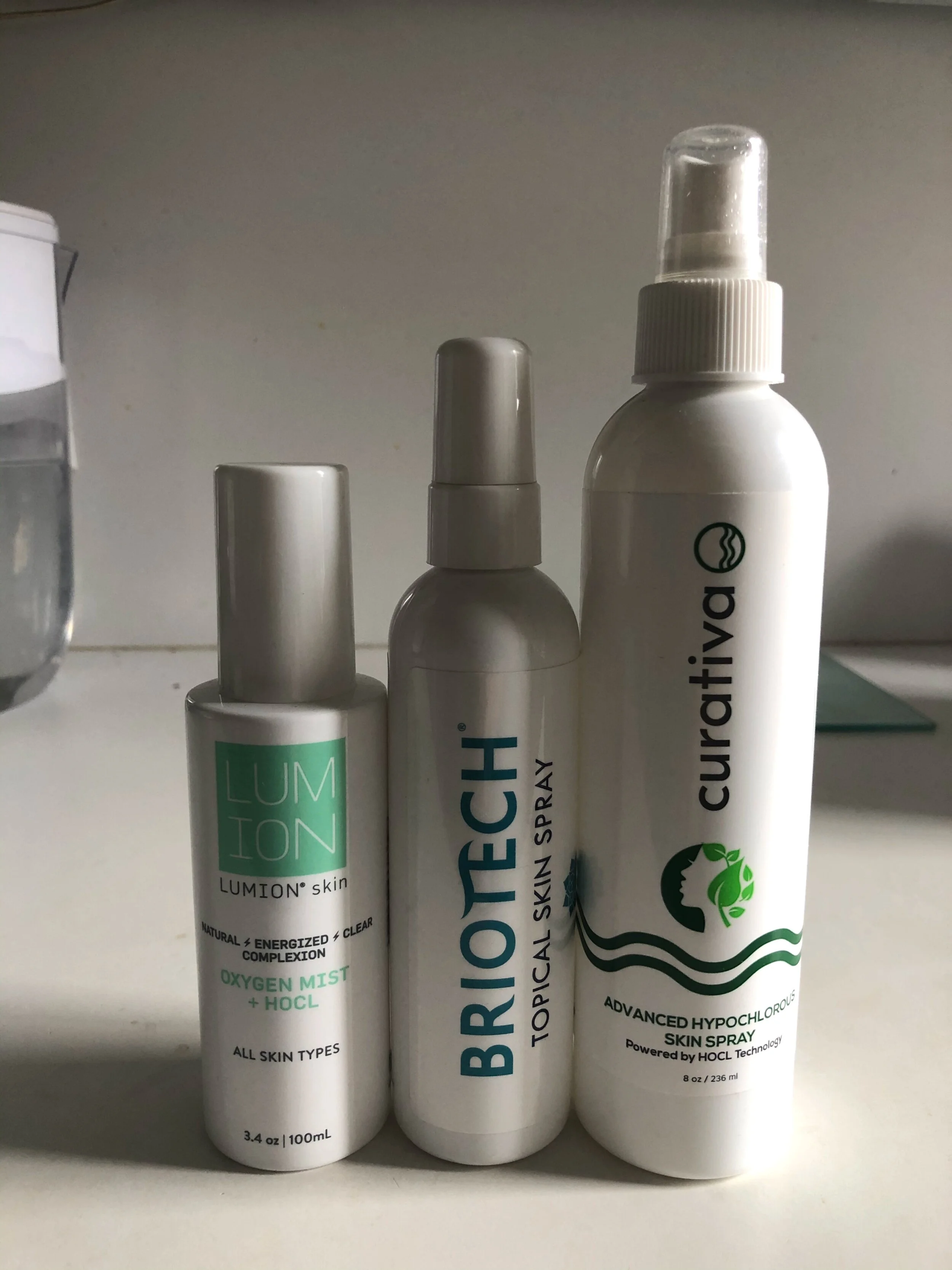 HOCl (Hypochlorous Acid) SPRAYS are the best thing I’ve tried lately ...