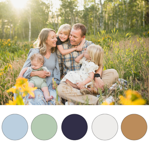 My top 5 Favorite Color Combos for Family Photos — Kristina Graff ...