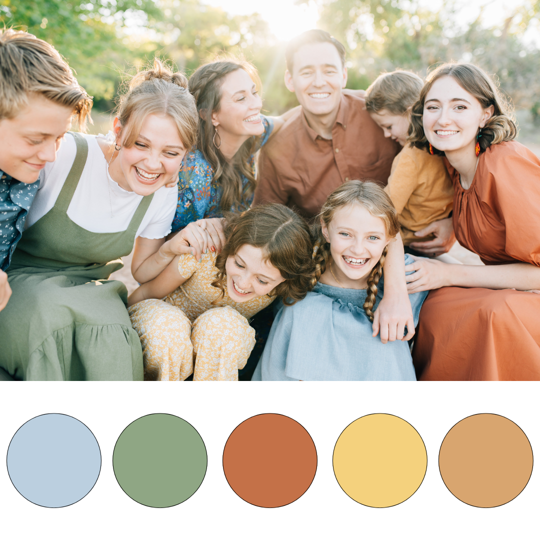 My top 5 Favorite Color Combos for Family Photos — Kristina Graff ...