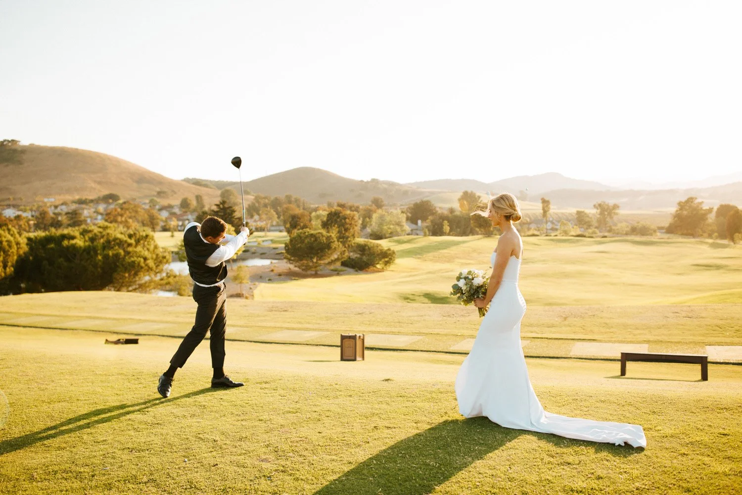 Spring Golf Course Wedding - Scottsdale Wedding Photographers